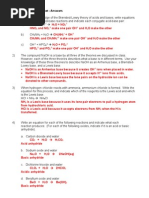 Rate Law Worksheet and Solutions | PDF | Reaction Rate | Chemical Reactions