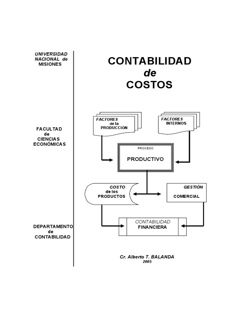 Contabilidad de Costos | Costo | Contabilidad de gestión
