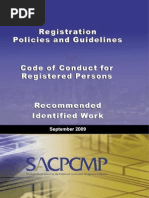 SACPCMP Rules For Registration | PDF | Bachelor's Degree | Postgraduate ...