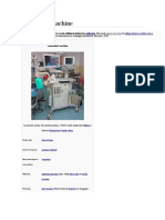 Anesthesia Machine Parts Overview | PDF | Anesthesia | Medicine
