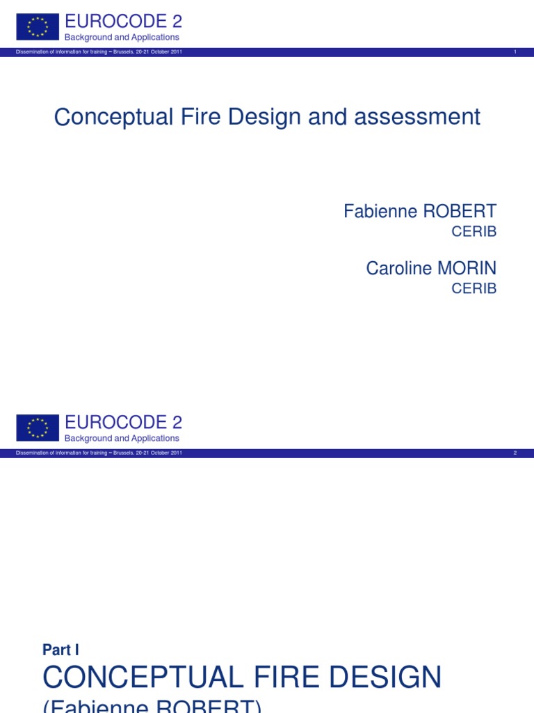 07 EC2WS Robert Conceptual Fire Design | PDF | Beam (Structure) | Concrete