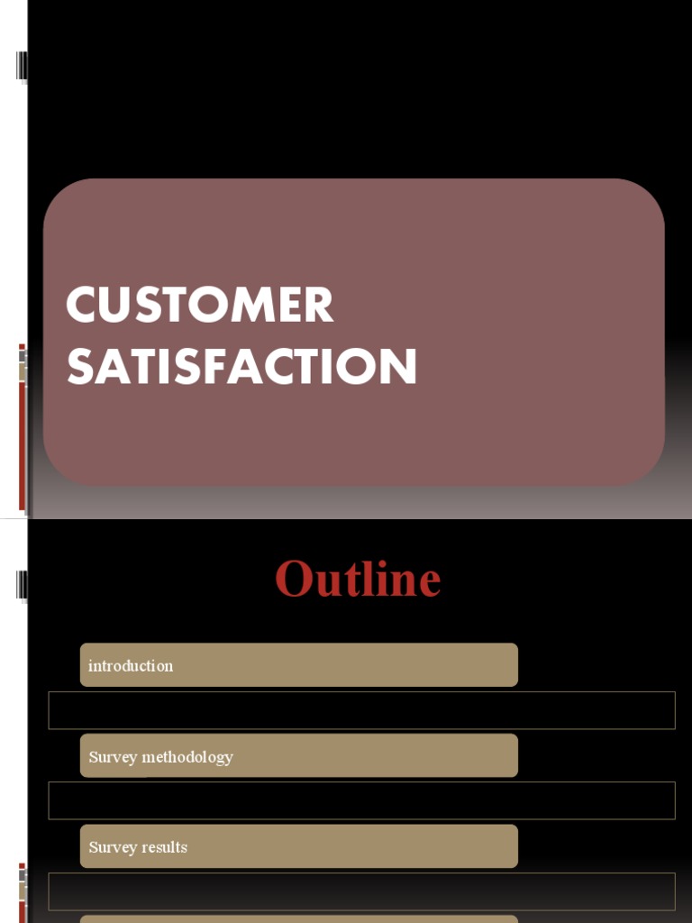 Customer Satisfaction | PDF | Customer Satisfaction | Banks