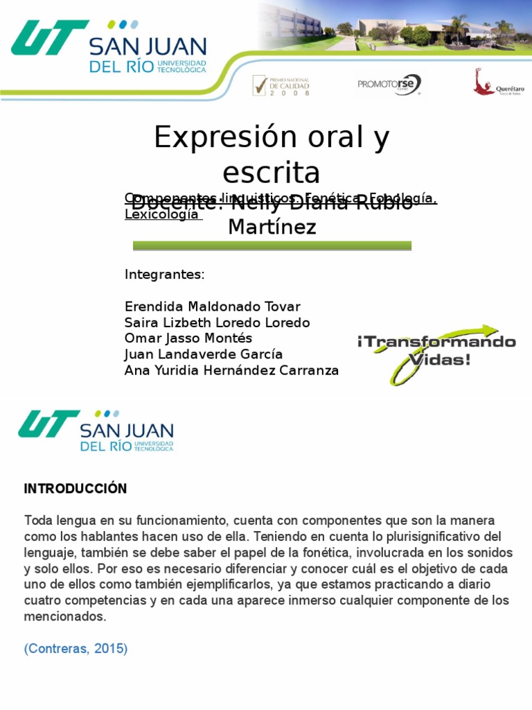 Componentes Linguisticos | PDF | Fonología | Vocal