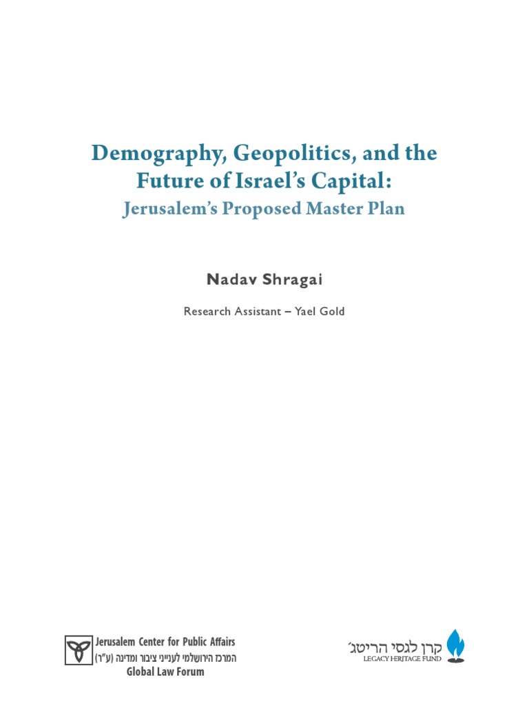 Jerusalem Master Plan | PDF | Member States Of The Union For The ...