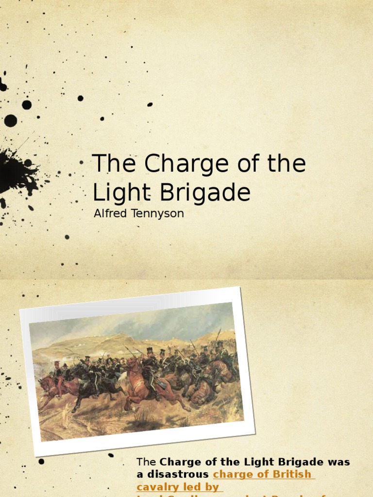 The Charge of The Light Brigade: Alfred Tennyson | PDF | Warfare | Military