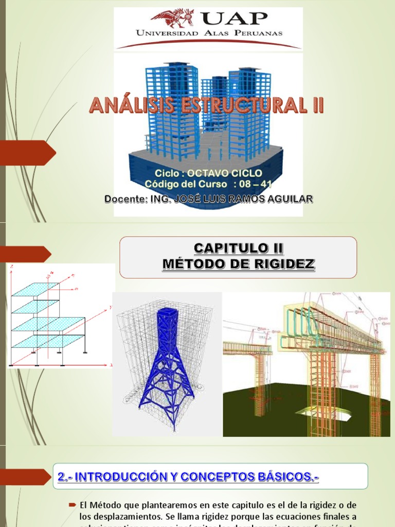 Método de Rigidez | PDF | Rigidez | Matriz (Matemáticas)