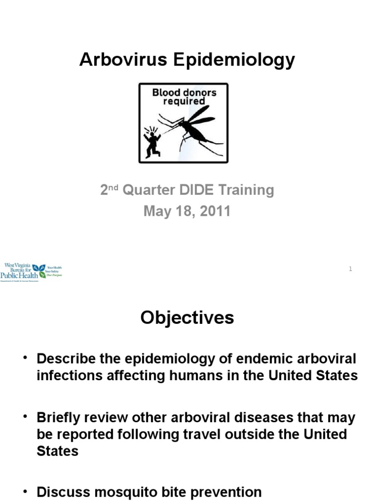 Arbovirus Epidemiology | PDF | Clinical Pathology | Microbiology