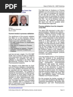 EMA Process Validation | PDF | Verification And Validation ...