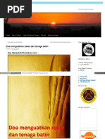 Doa Penguat Zakar | PDF | Pengembangan Diri | Kesehatan Holistik