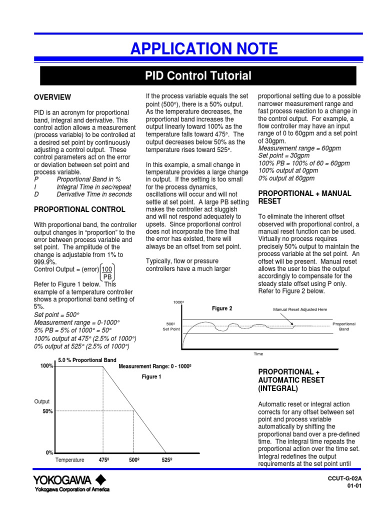 Yokogawa PID Tutorial | PDF | Emergence | Systems Theory