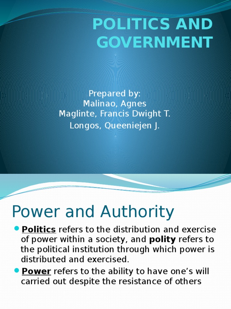 Understanding Power and Authority in Politics | PDF | Traditions | Monarchy