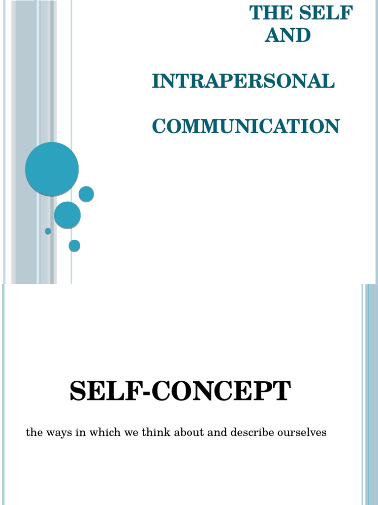 Intrapersonal Communication | PDF | Perception | Metaphysics Of Mind