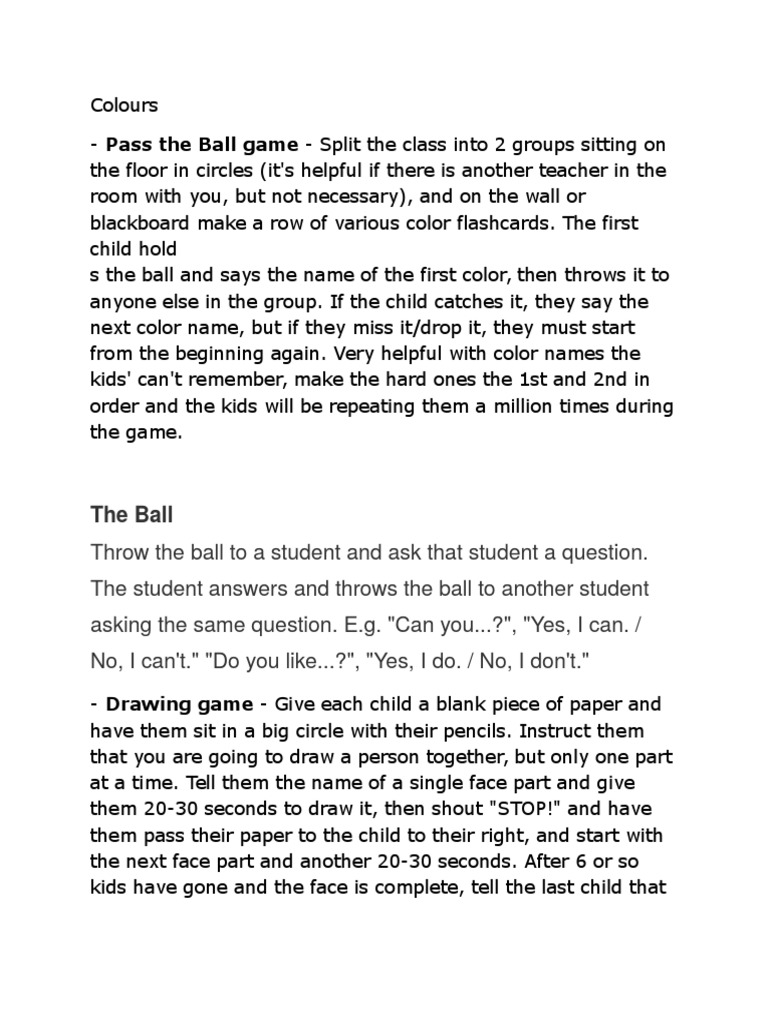 Collaborative Drawing Game for Kids | PDF