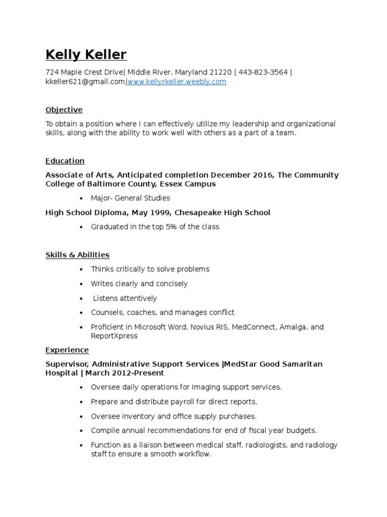 Kelly Resume | PDF