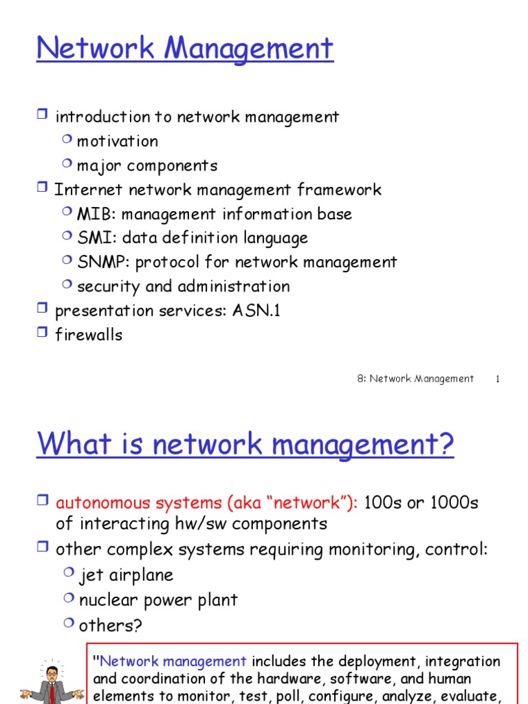 Network Management | PDF | Transmission Control Protocol | Internet ...