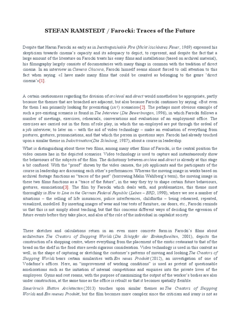 Stefan Ramstedt | PDF | Gesture