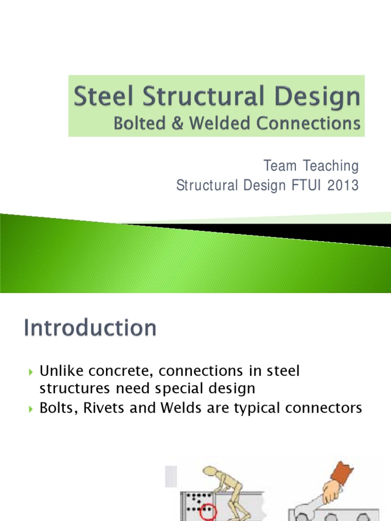 Steel Connection Design Guide | PDF | Screw | Strength Of Materials