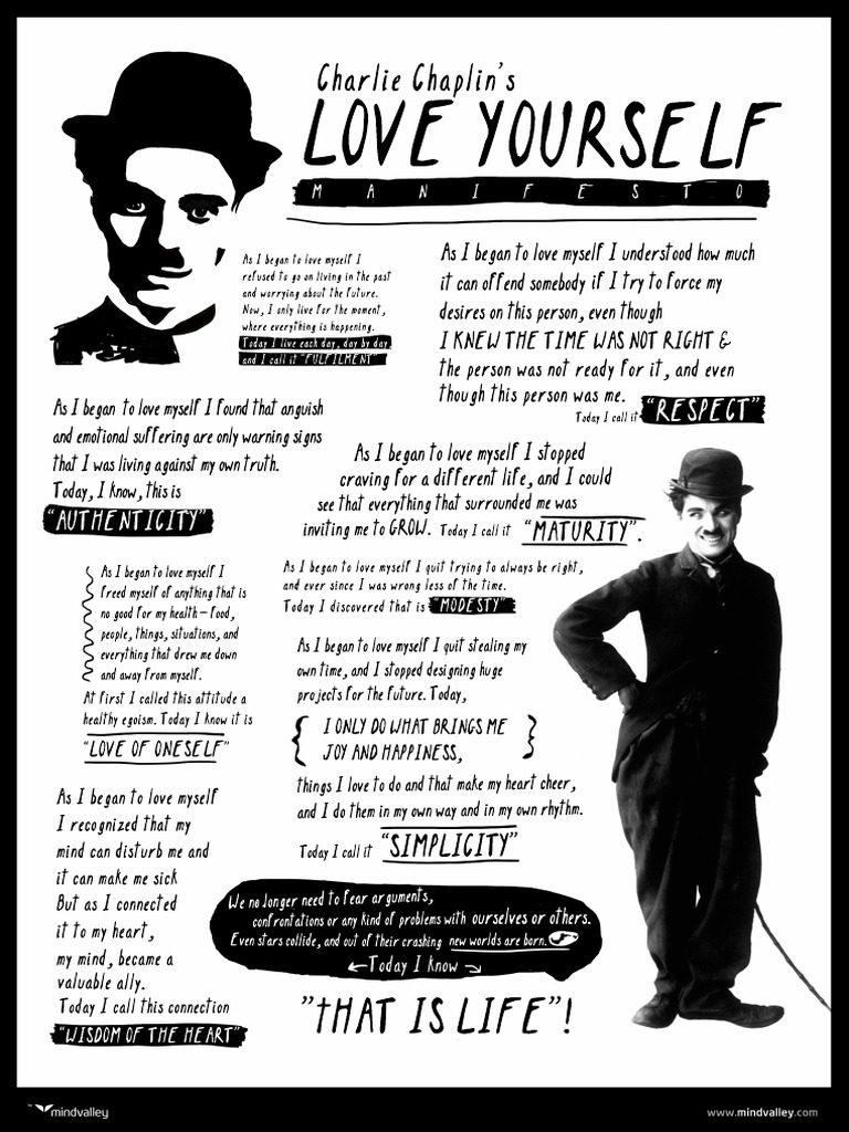 Charlie Chaplin - Poster V2 | PDF