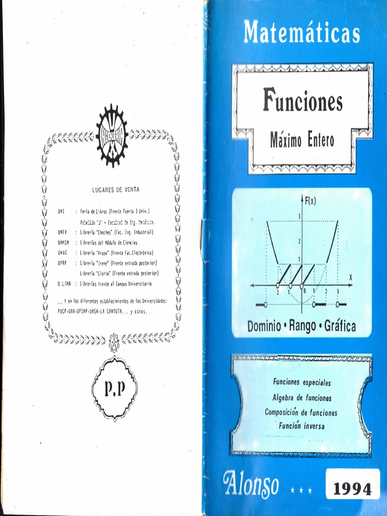 Funciones Maximo Entero Alonso | PDF