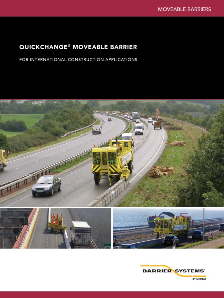Quickchange Moveable Barrier | Lane | Traffic