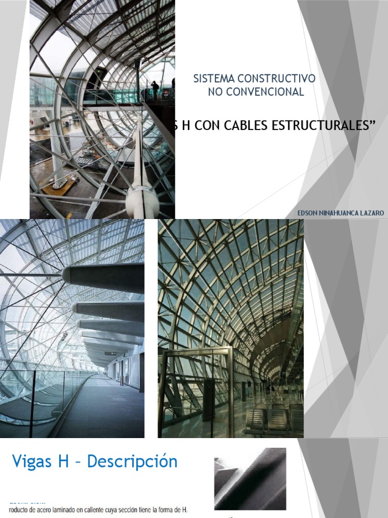 Viga H + Cable Estructural | PDF