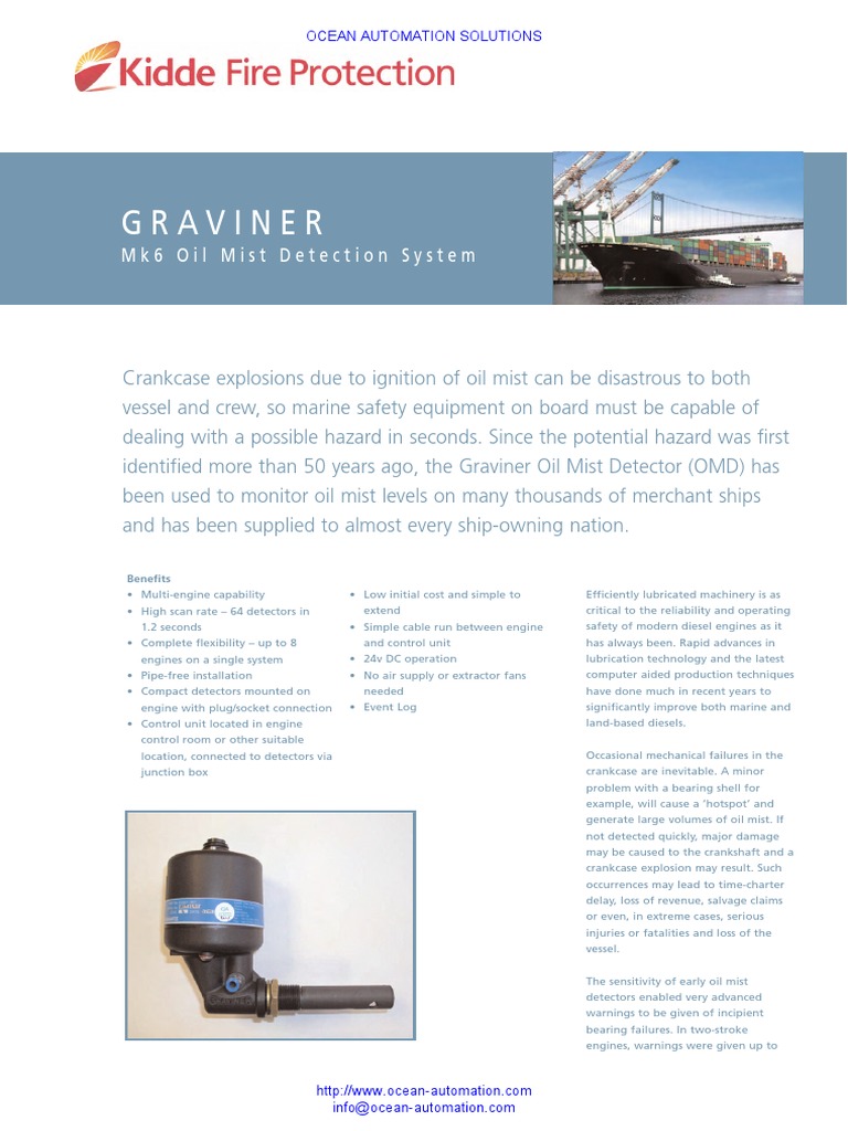Graviner MK6 Oil Mist Detector | PDF | Relay | Engines