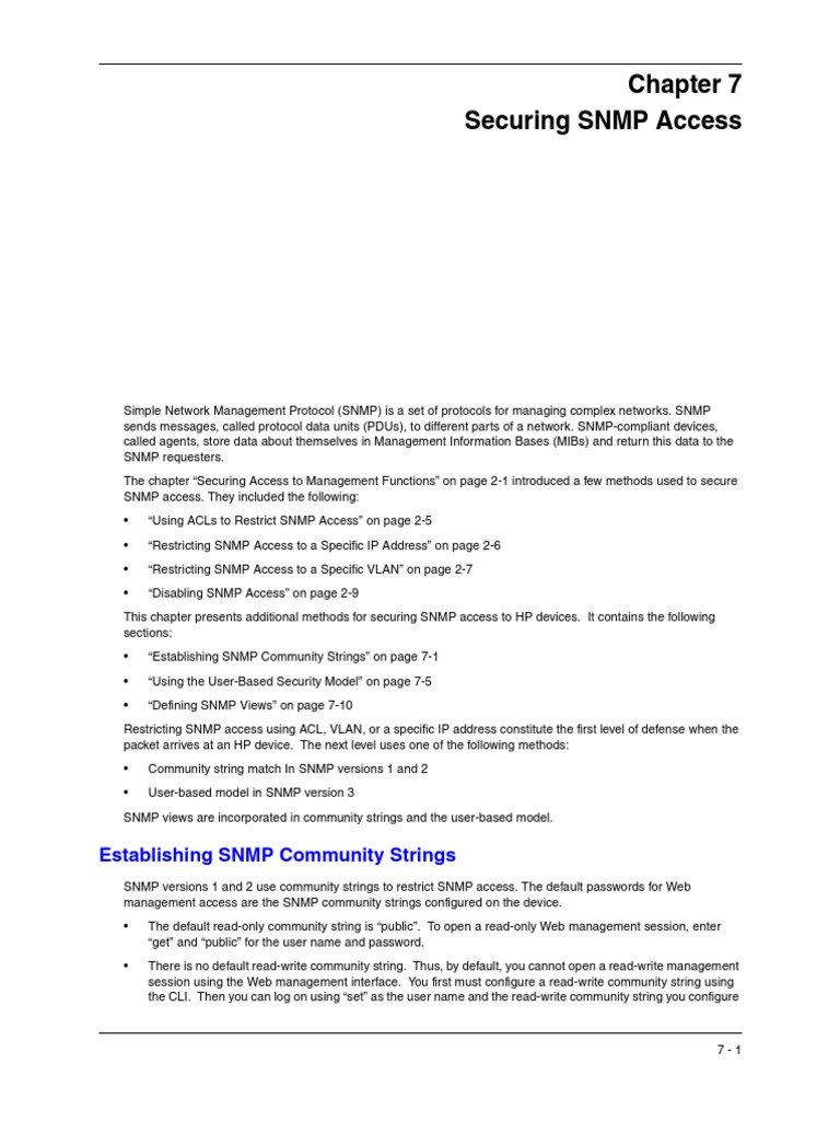SNMP | PDF | Command Line Interface | Password