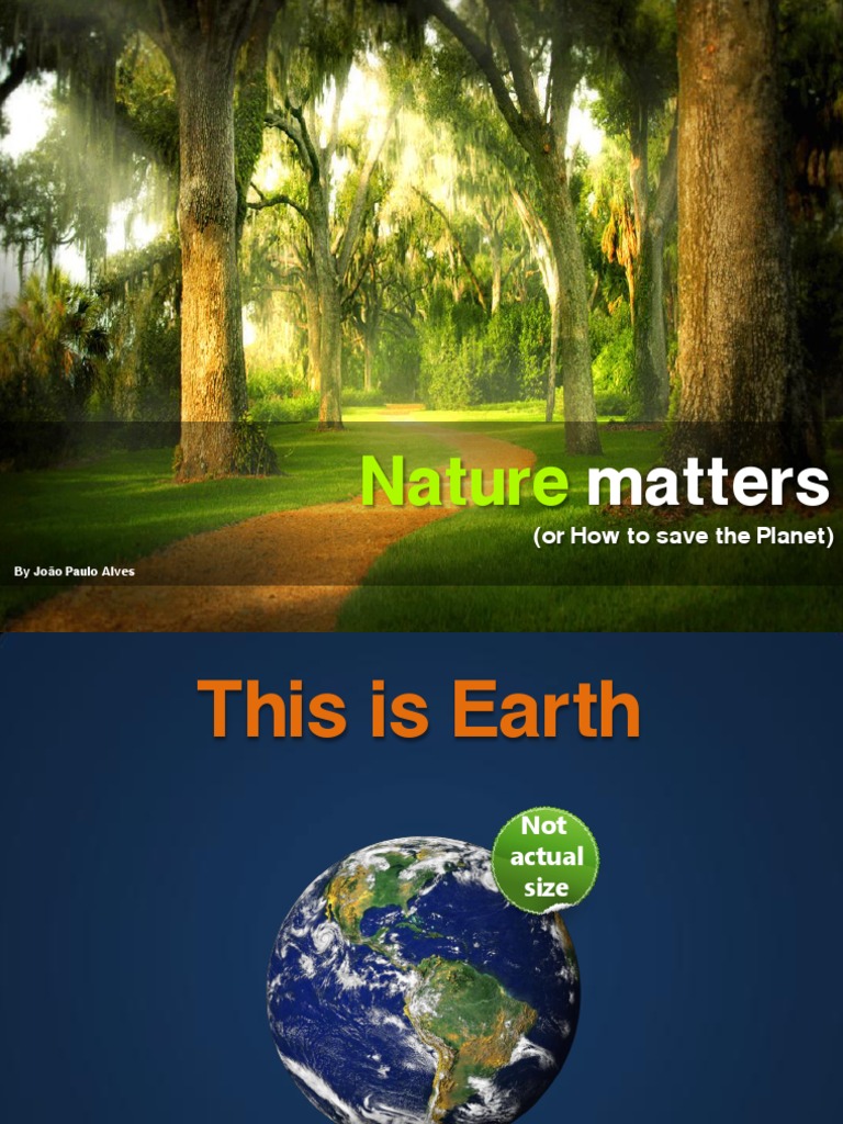 Nature Matters | PDF | Recycling | Global Warming