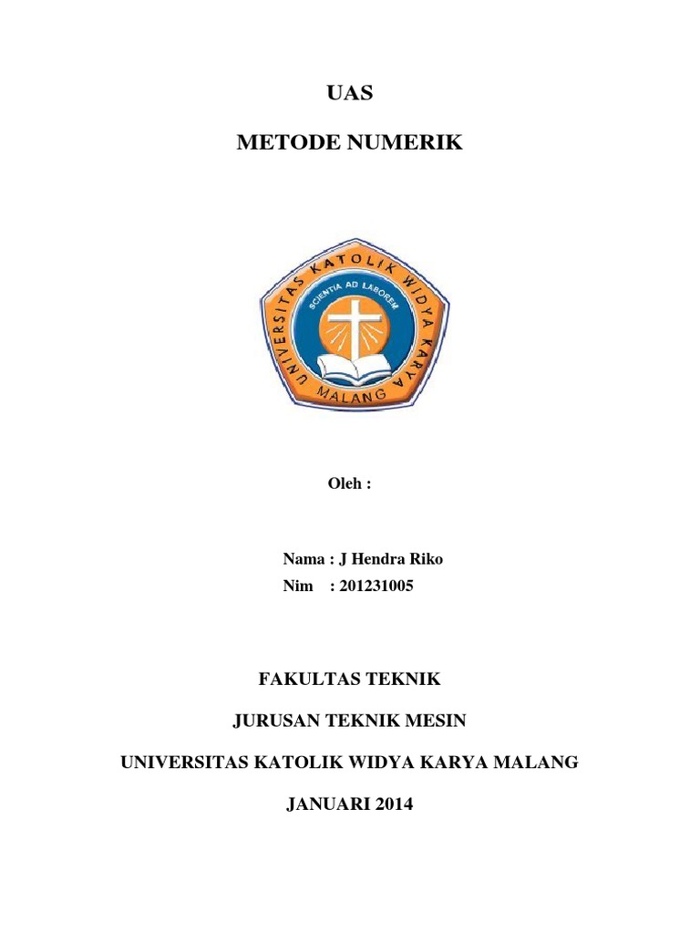 Metode Numerik | PDF