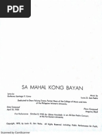 Chua-Ay (Sheet Music) | PDF | Entertainment (General) | Leisure