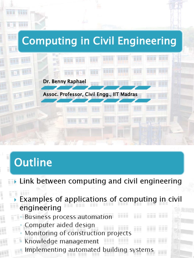 Computing in Civil | PDF | Building Information Modeling | Computing