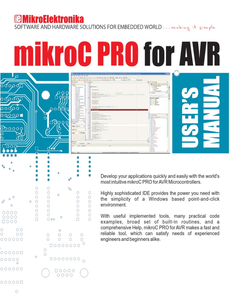 Mikroc Pro Avr Manual v100 | PDF
