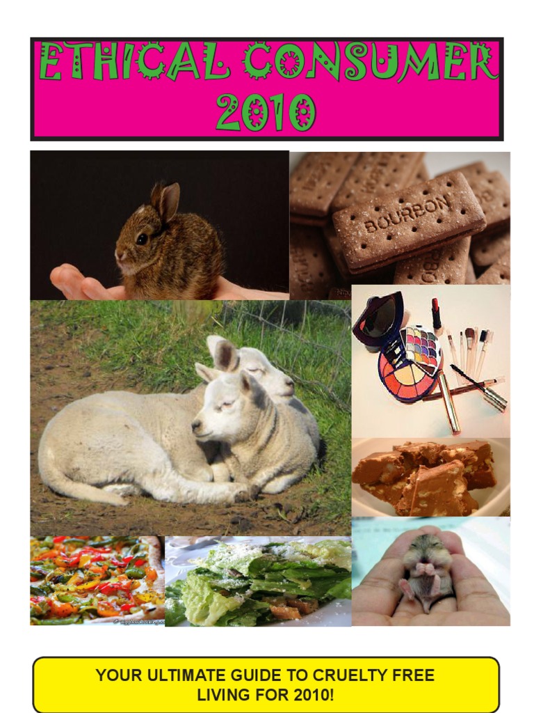 Ethical Consumer 2010: Your Ultimate Guide To Cruelty Free Living For ...
