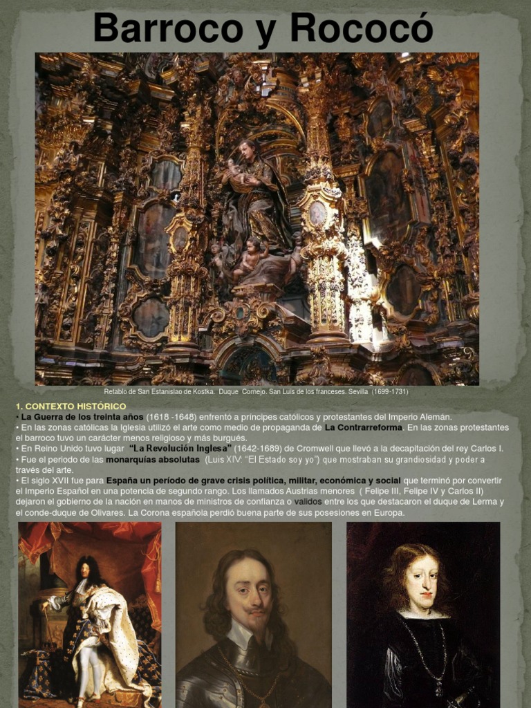 Barroco y Rococó: Arte y Contexto | PDF | Peter Paul Rubens | Barroco