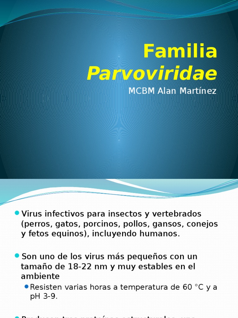 Familia Parvoviridae | PDF | Virus | Adn