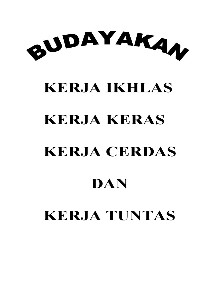 Ikhlas Kerja