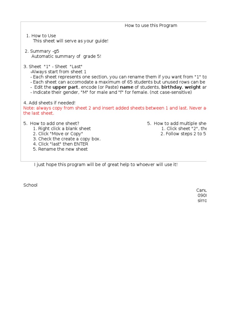 NUTRITIONAL STATUS TEMPLATE K VI Endline | PDF | Body Mass Index ...