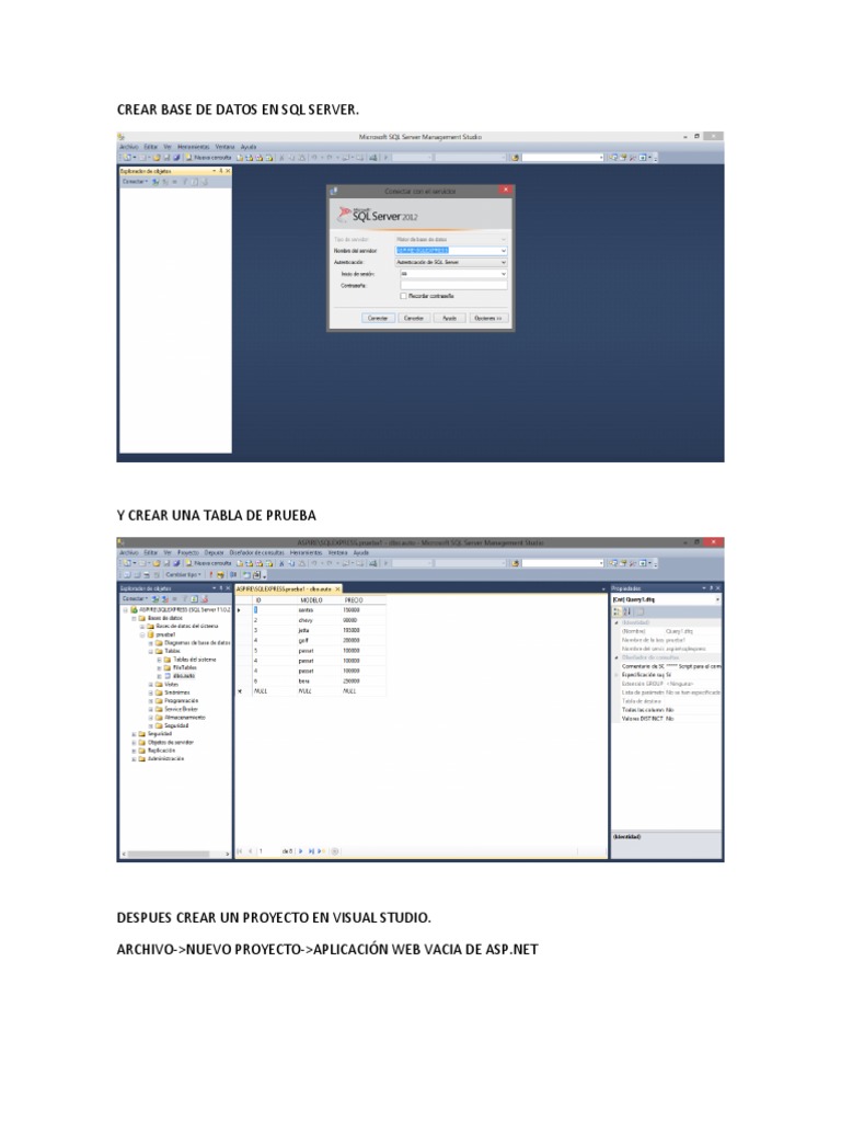Crear Base de Datos y Formularios en VB.NET | PDF | Finanzas y dinero ...