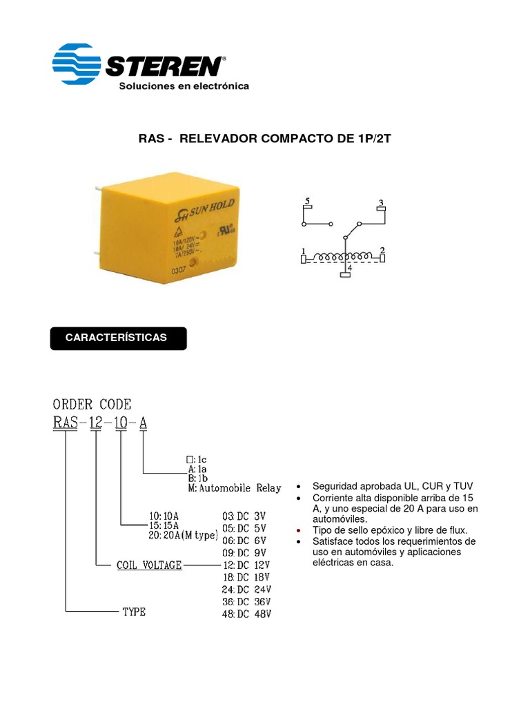 Ras 1210 Relay | PDF