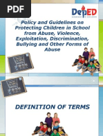 DepEd Child Protection Policy Booklet | PDF | Child Protection ...