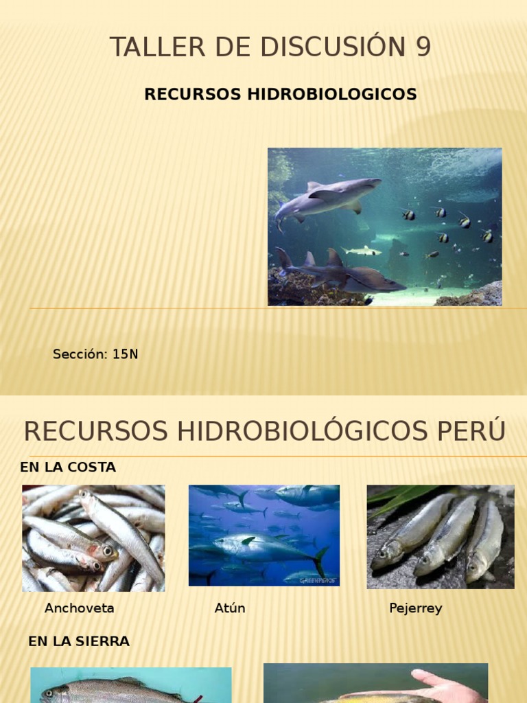 Recursos Hidrobiologicos | PDF