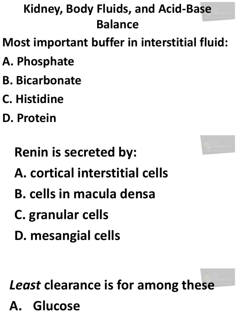 2 Physio - Renal, General Physiology, Nerve & Muscle | PDF | Kidney | Anatomy