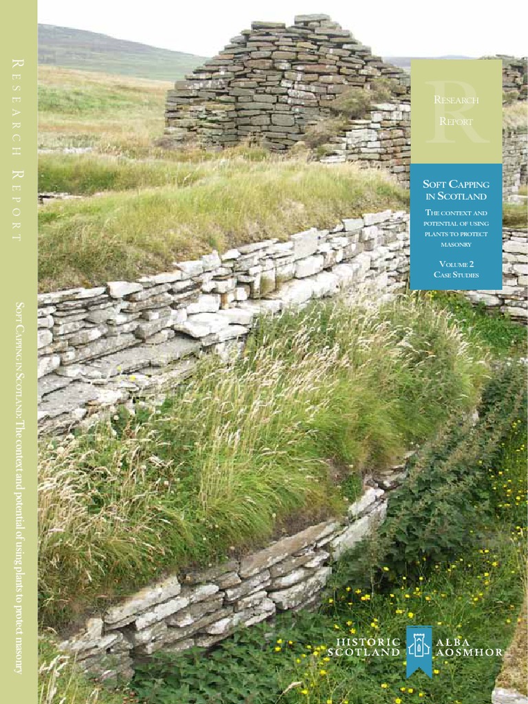 Soft Capping in Scotland Vol 2 | PDF | Mortar (Masonry) | Moss