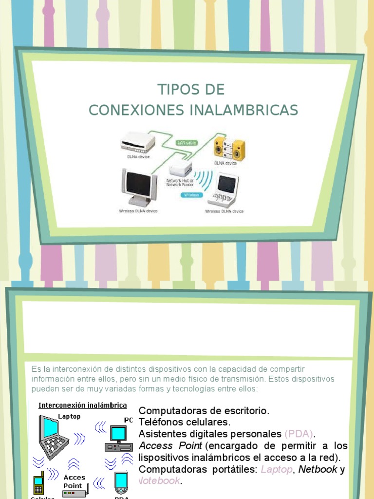 Tipos de Conexiones Inalambricas | Ieee 802.11 | Inalámbrico