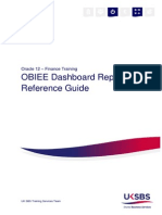 OBIEE Dashboard Reporting Reference Guide | PDF | Invoice | Business