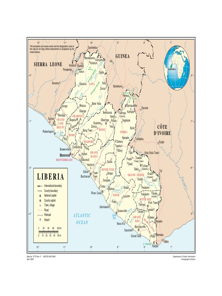 Liberia: Guinea Sierra Leone | PDF
