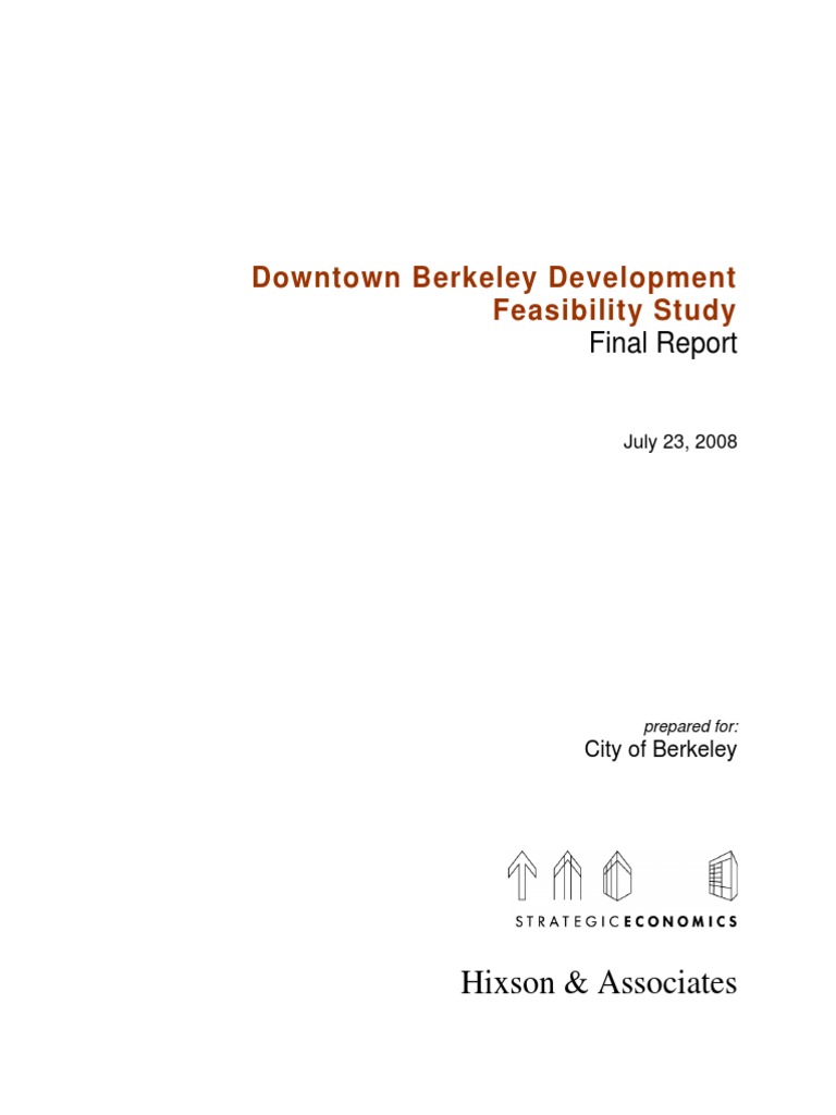 FeasibilityReport Final | PDF | Feasibility Study | Apartment
