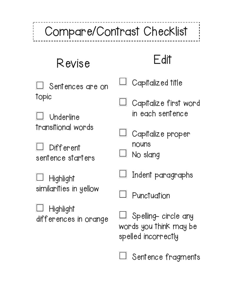 Edit and Revise | PDF