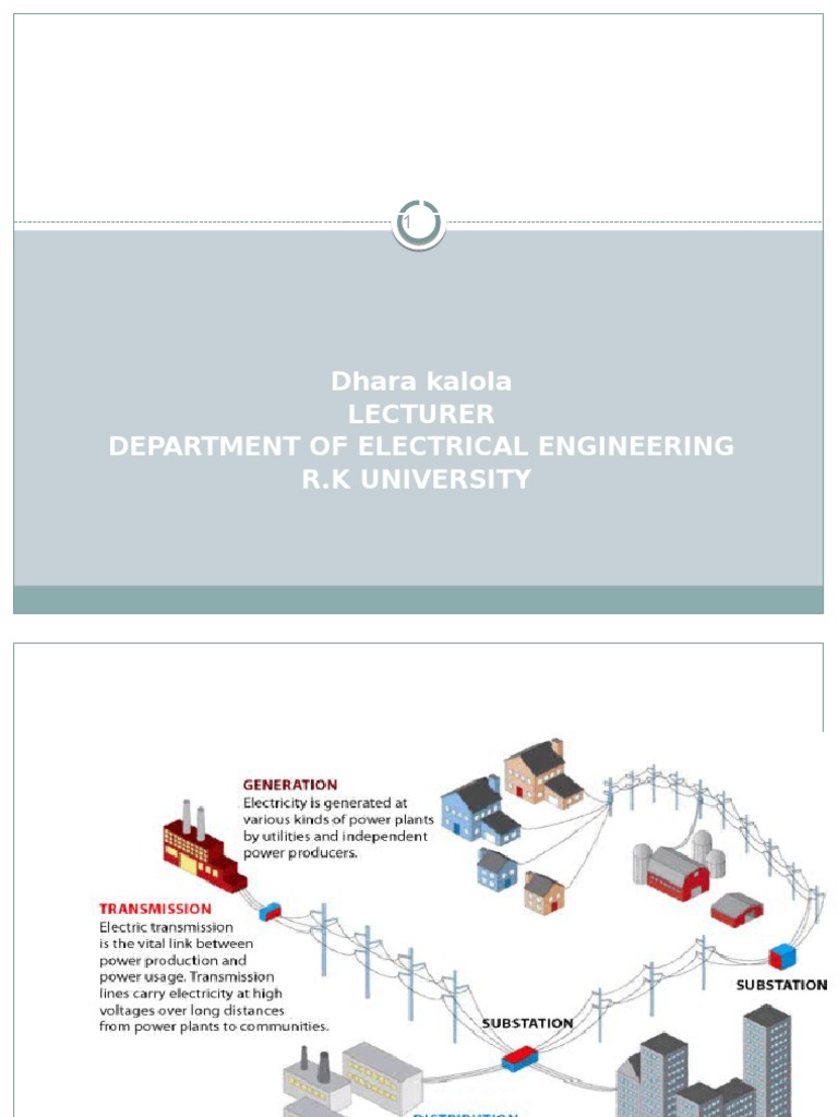 Overview of Electrical Distribution Systems | PDF | Electric Power ...