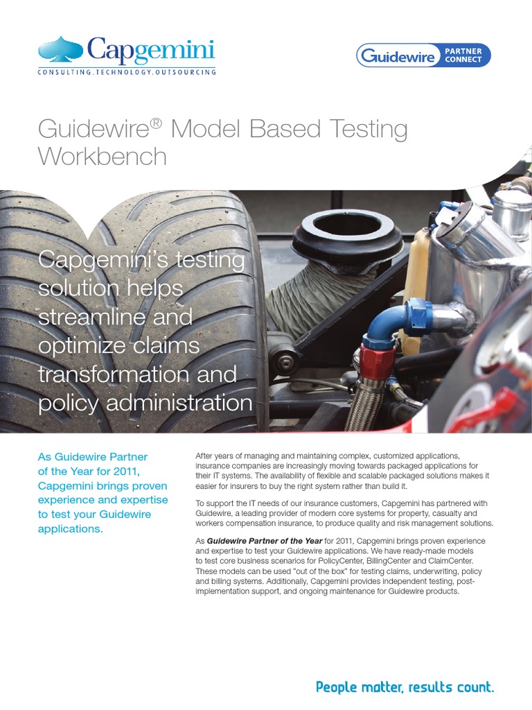 Guidewire Model Based Testing Workbench PDF | PDF | Insurance | Automation